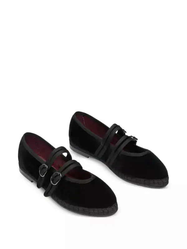 FLABELUS Claire Ballet Flats - Black