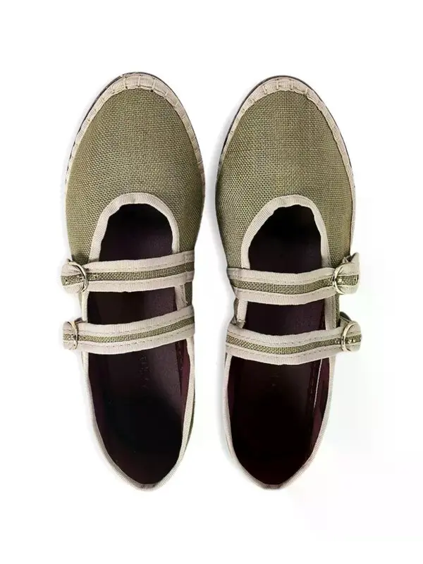 FLABELUS Claire Ballerina Flats - Green