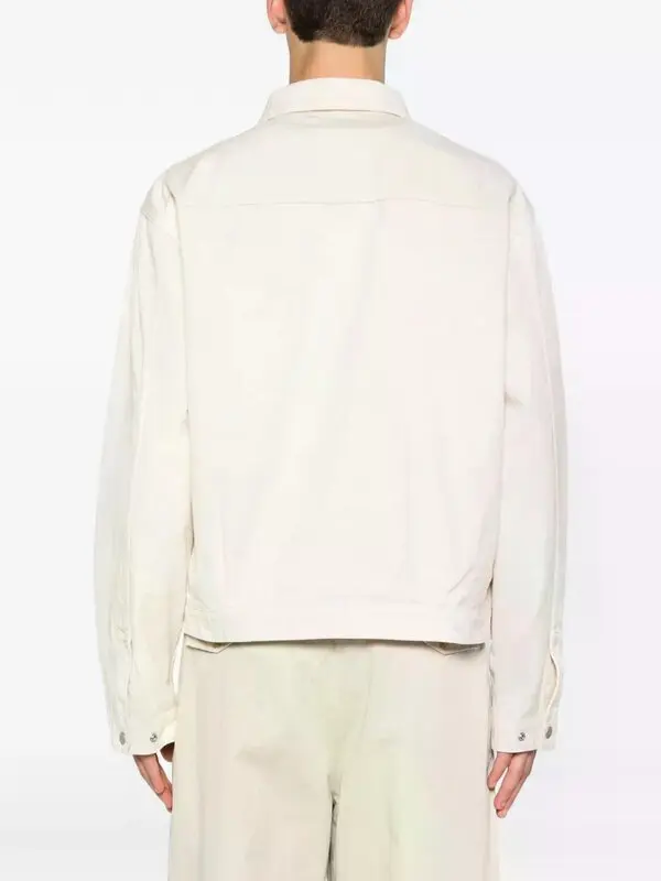 Stone Island Logo-embroidered Shirt Jacket