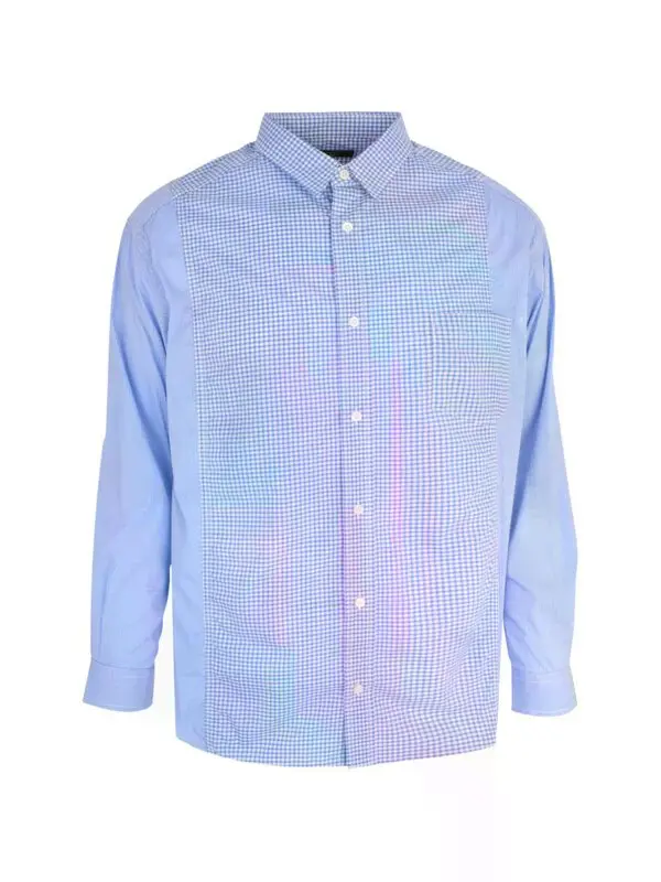 Comme Des Garçons Gingham Panel Shirt