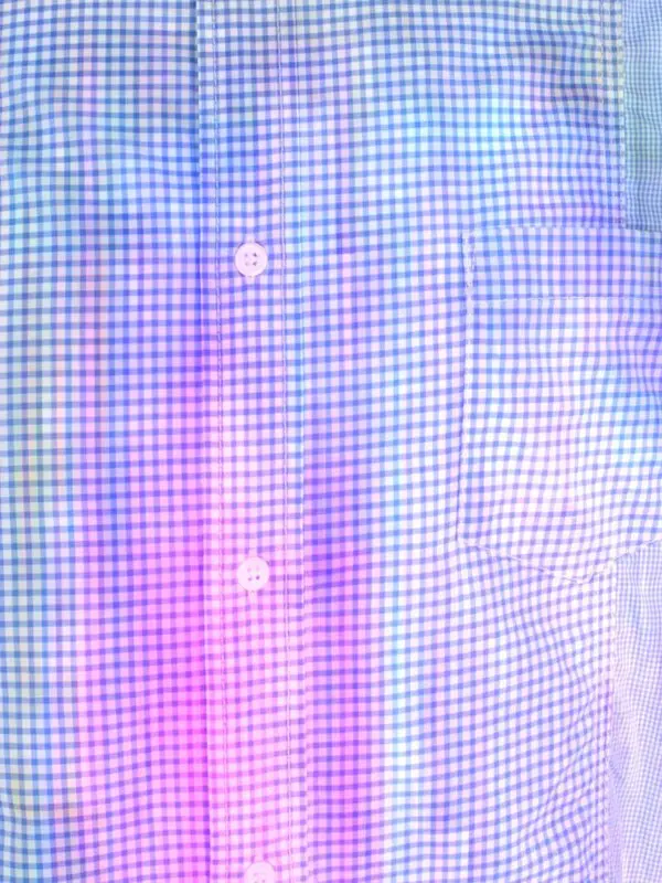 Comme Des Garçons Gingham Panel Shirt