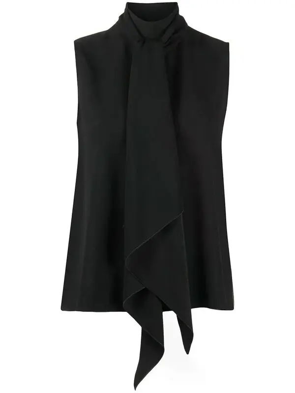Paule Ka Sleeveless Roll Neck Top
