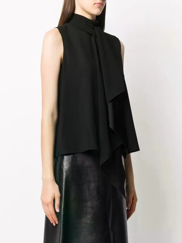 Paule Ka Sleeveless Roll Neck Top