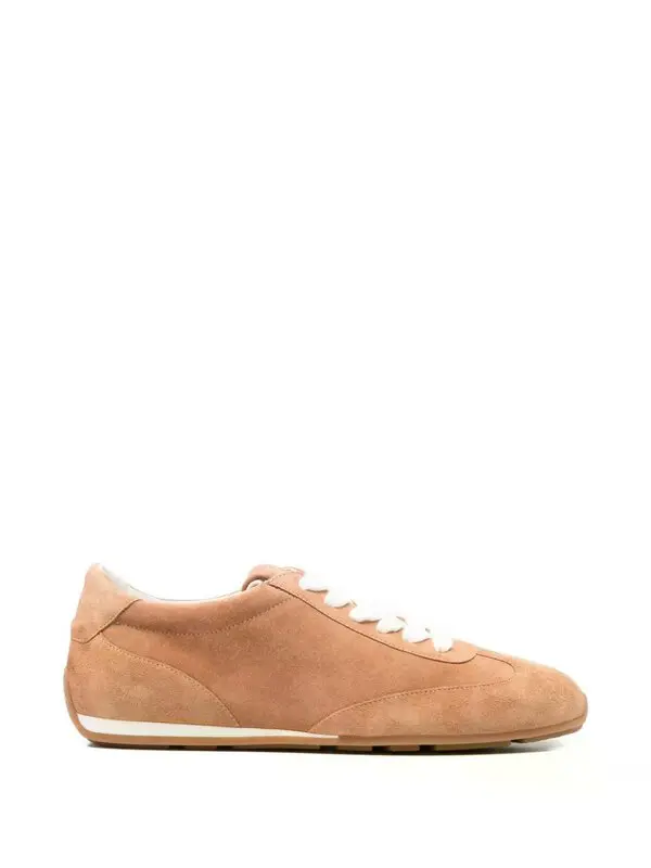 STUART WEITZMAN Colton Sleek Sneakers - Brown