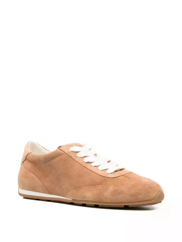 STUART WEITZMAN Colton Sleek Sneakers - Brown