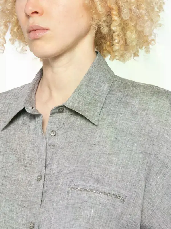 Peserico Buttoned Shirt - Grey