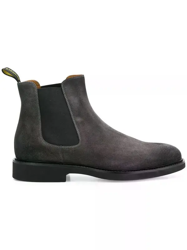 DOUCAL'S Leather And Suede Chelsea Boots