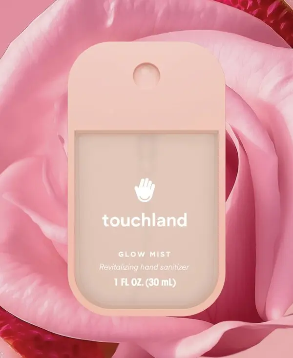 TOUCHLAND Glow Mist Rosewater Hand Sanitizer
