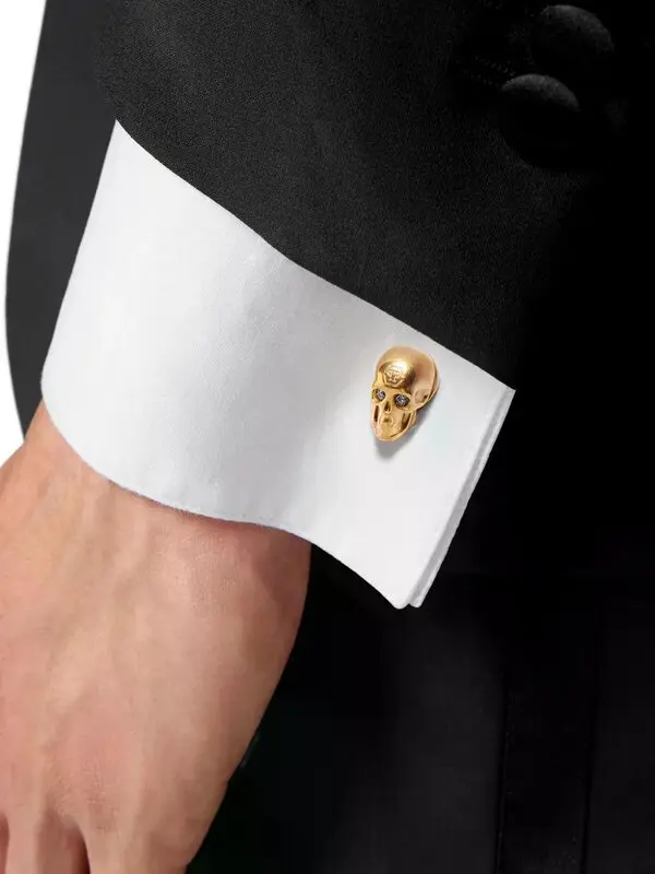 Philipp Plein Skull Cufflinks