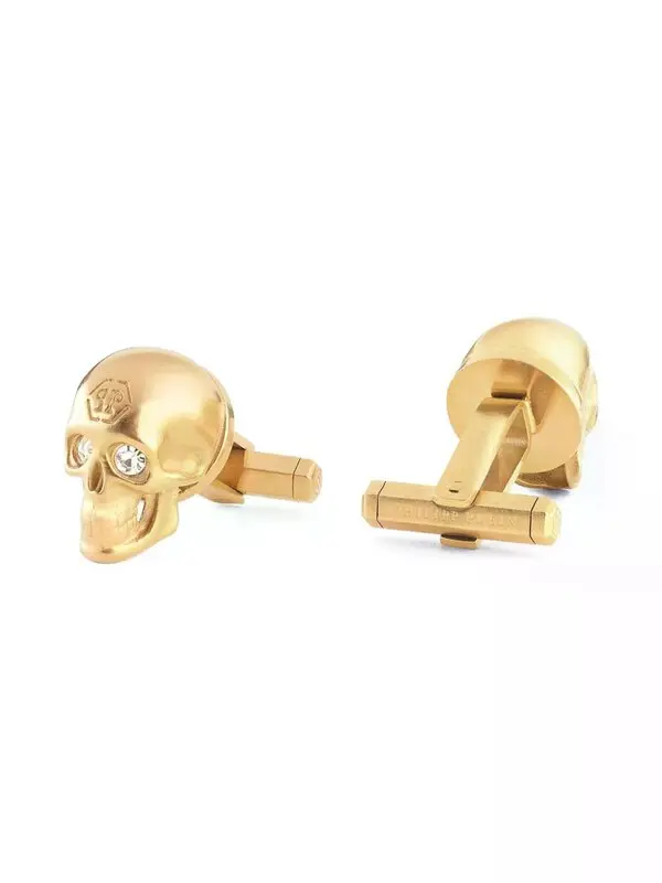 Philipp Plein Skull Cufflinks