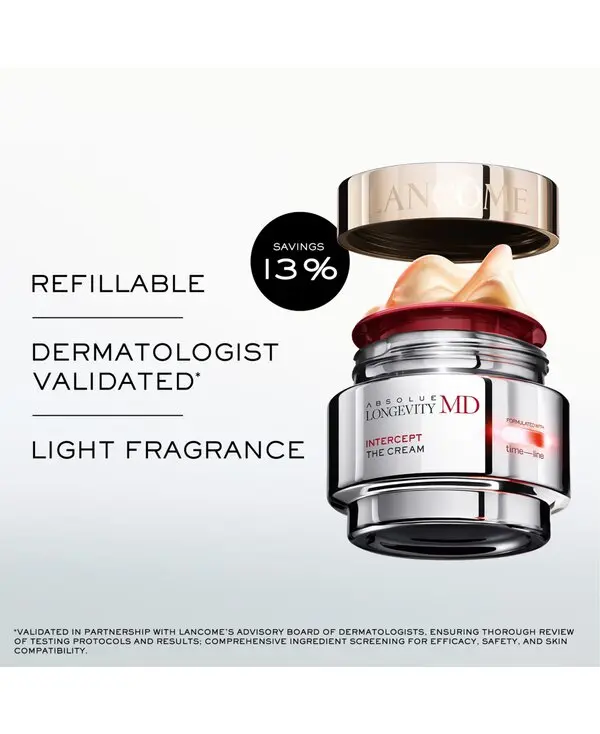 LANCOME Absolue Longevity Md Intercept Mid-age Face Cream - No Color