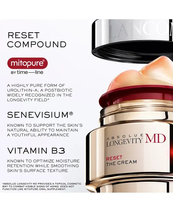 LANCOME Absolue Longevity Md Reset Mature Skin Face Cream - No Color