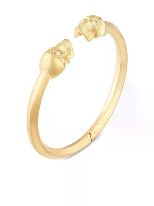 Philipp Plein Skull Cuff Bracelet