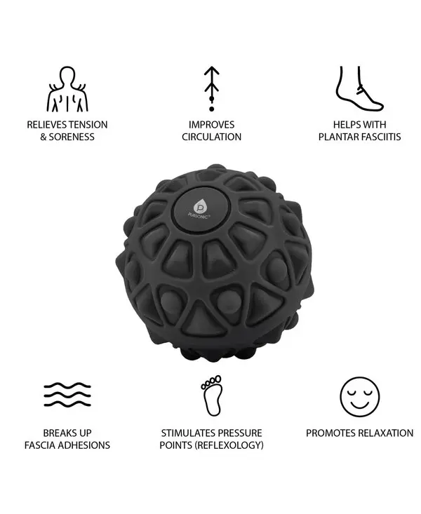PURSONIC 3-speed Massage Gun Vibrating Massage Ball