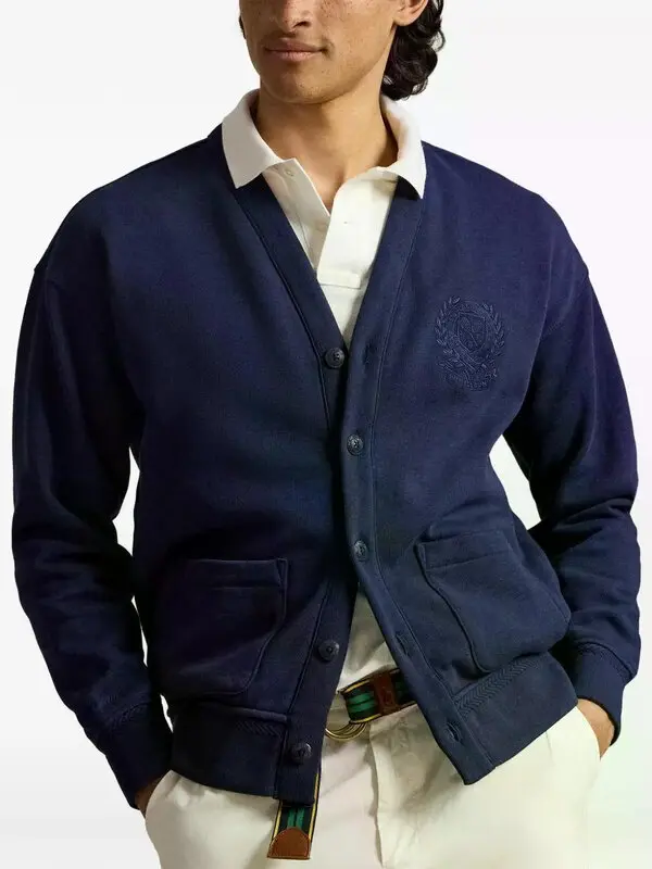 Polo Ralph Lauren Crest Patch Pocket Cardigan
