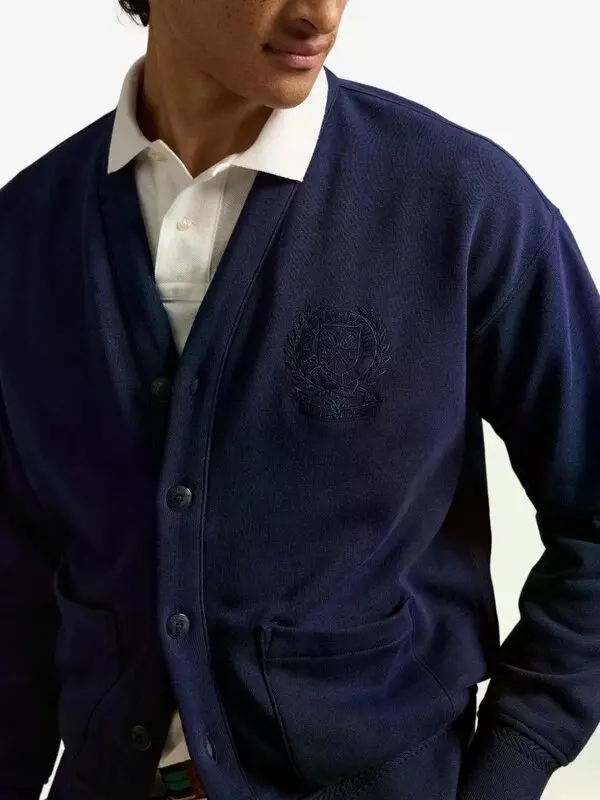 Polo Ralph Lauren Crest Patch Pocket Cardigan