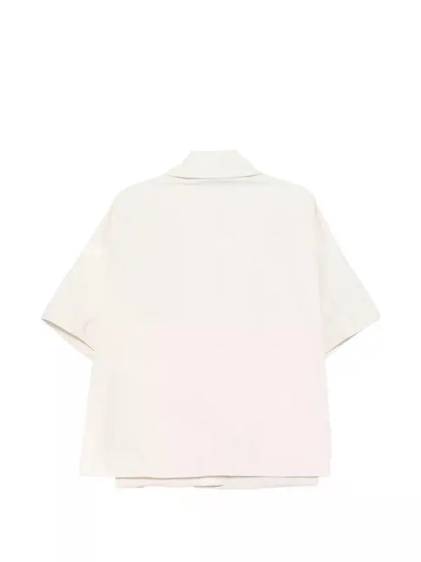 Aspesi Short-sleeve Concealed-fastening Jacket