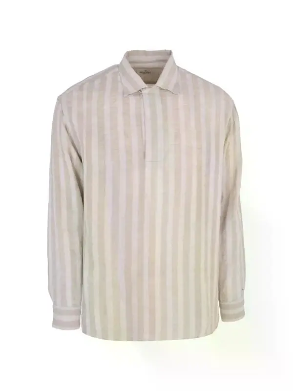 ALESSANDRO GHERARDI Striped Polo Shirt