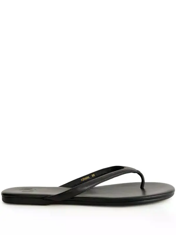 12 STOREEZ Leather Thong Flip Flops