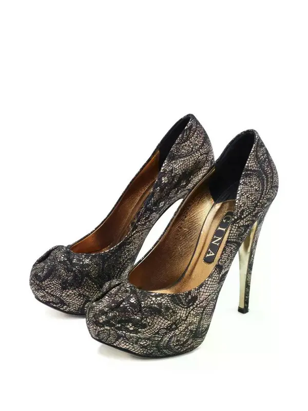 GINA 120mm Platform Pumps