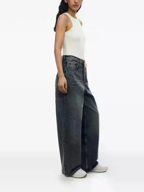 12 STOREEZ Wide-leg Jeans