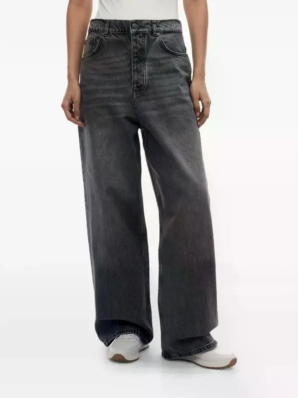 12 STOREEZ Wide-leg Jeans