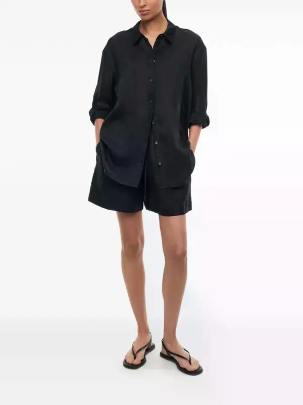 12 STOREEZ Mykonos Ramie Shorts