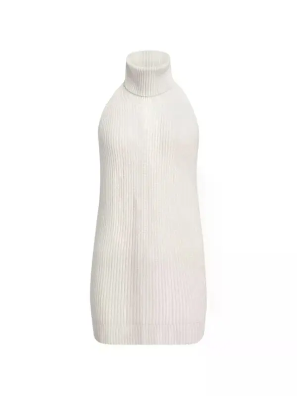 12 STOREEZ Open-back Roll-neck Top
