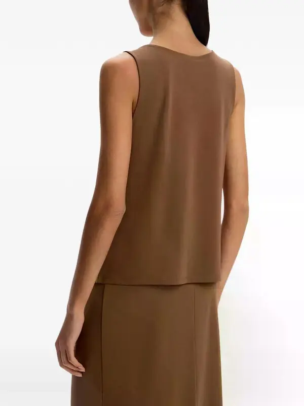 12 STOREEZ Sleeveless Crepe Top