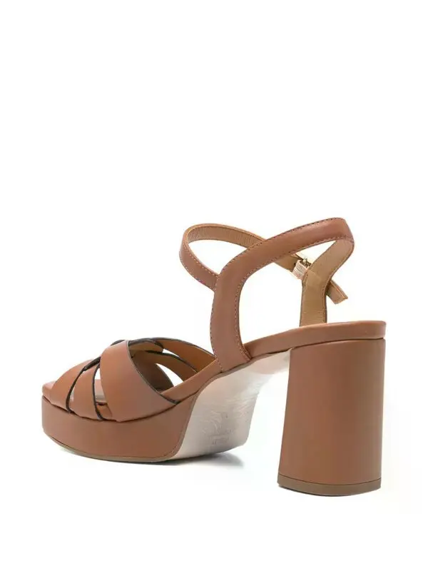 PEDRO MIRALLES Square-toe Platform Sandals
