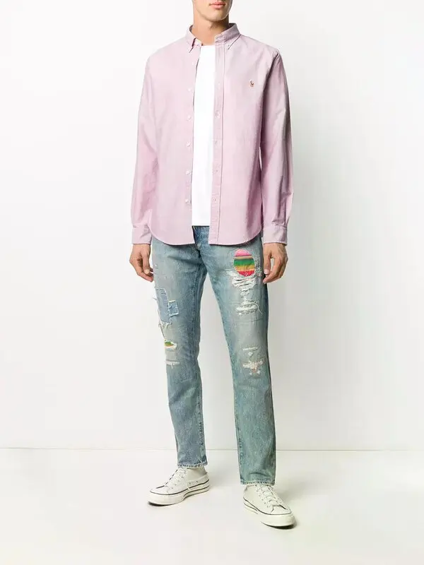 Polo Ralph Lauren Button-down Cotton Shirt - Red