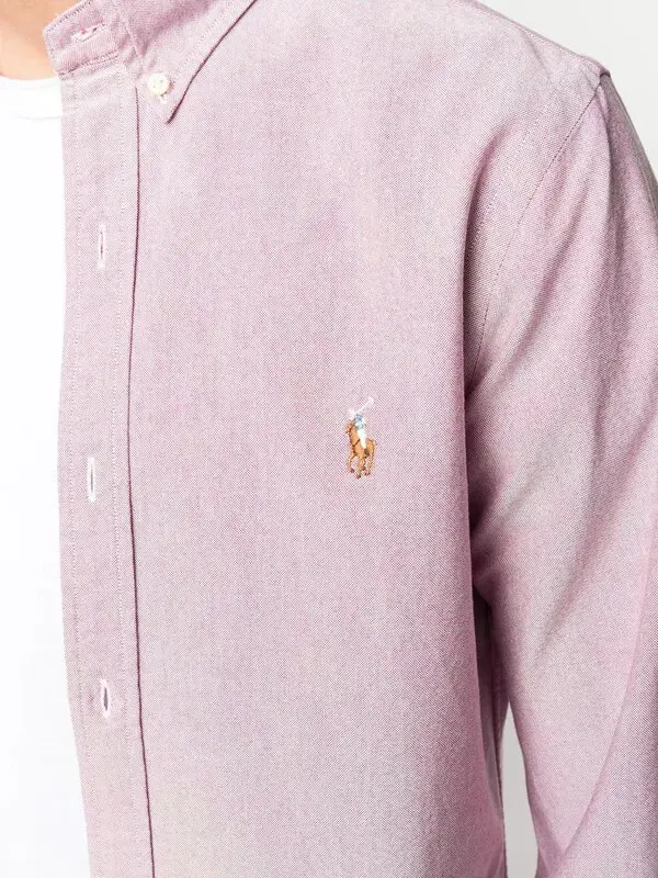 Polo Ralph Lauren Button-down Cotton Shirt - Red