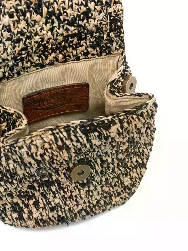 IBELIV Woven Mini Bag - Black