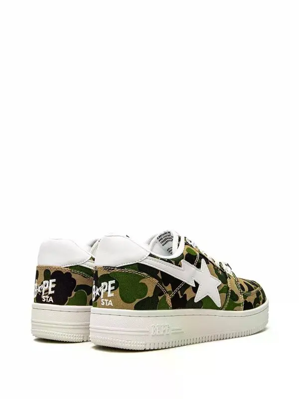 A BATHING APE Bapesta Low Abc Camo Sneakers