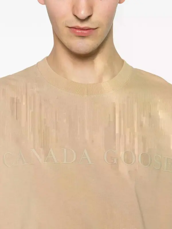 Canada Goose Logo-embroidered T-shirt