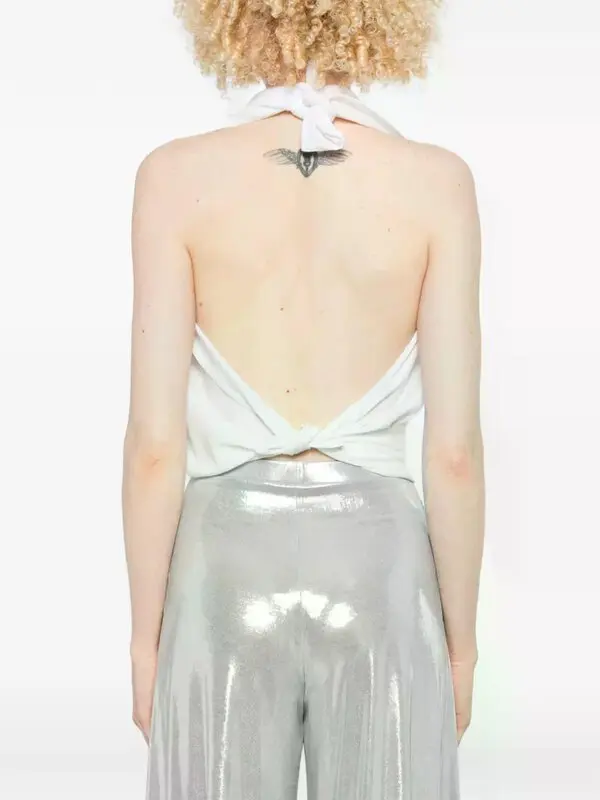 MARRAKSHI LIFE Draped Halterneck Top