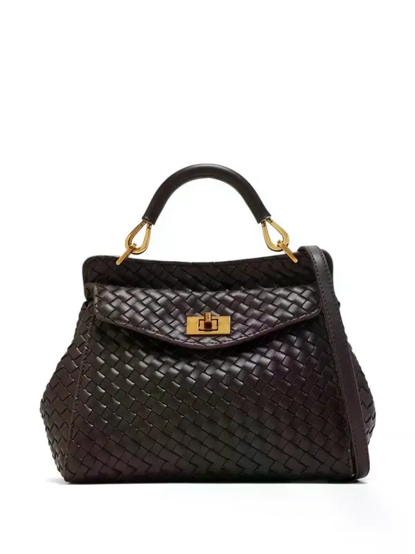 Jw Pei Lucia Woven Top-handle Tote Bag
