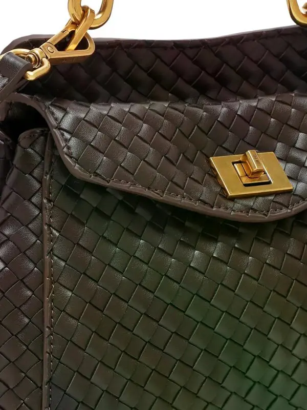 Jw Pei Lucia Woven Top-handle Tote Bag