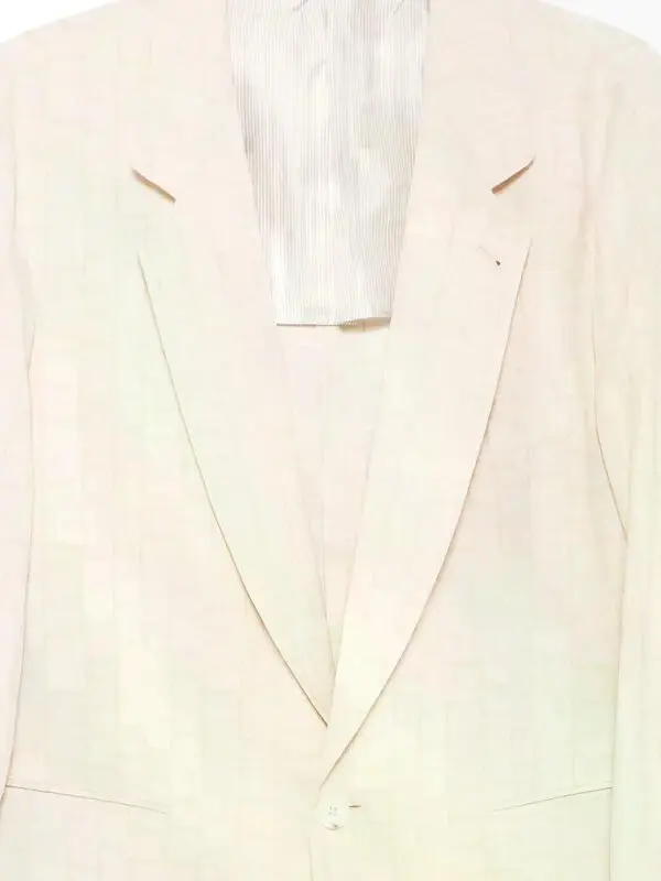 Giorgio Armani Checked Tailored Suit