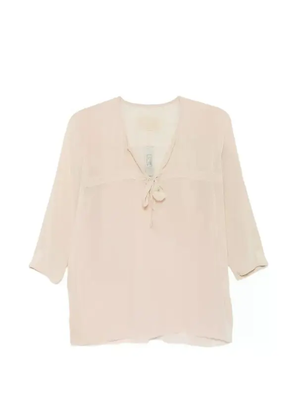 PRIVATE 0204 Tie-neck Blouse