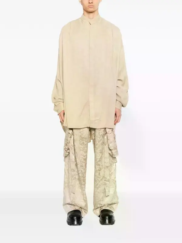 JULIUS Tuck Shirt - Neutrals