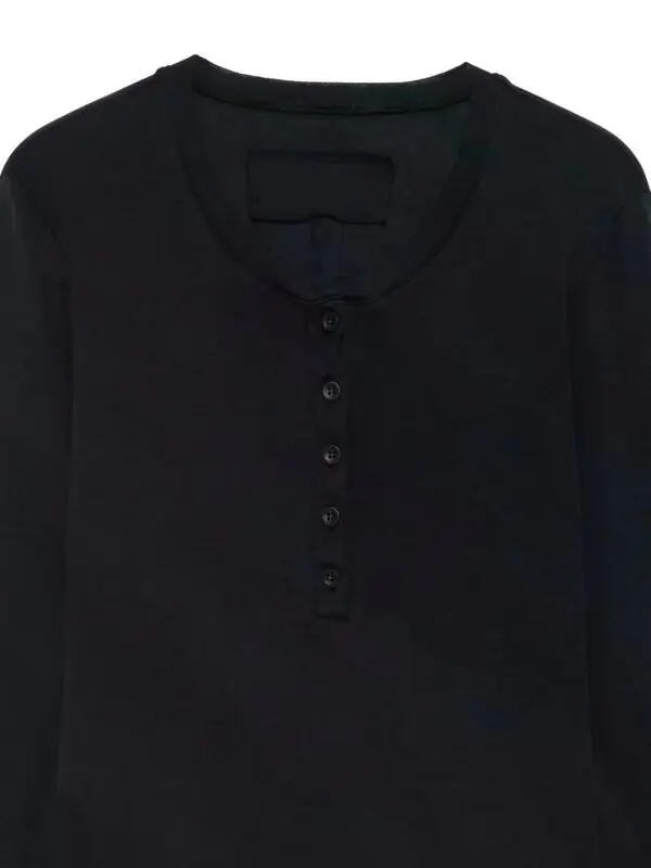 PRIVATE 0204 Buttoned T-shirt