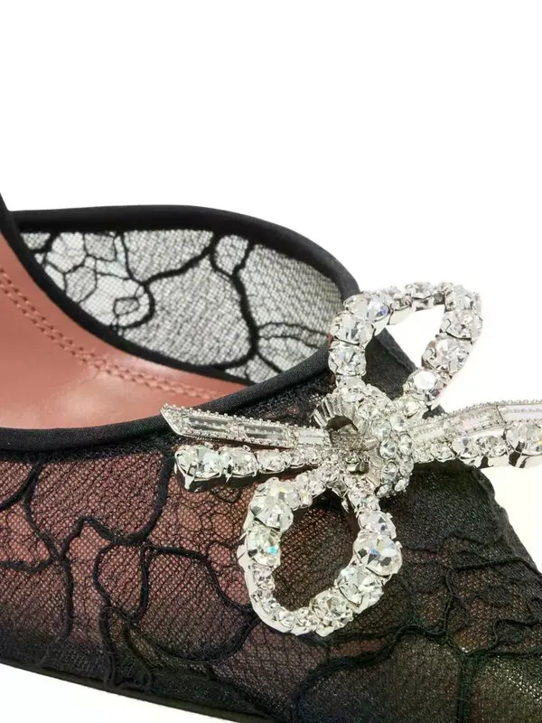 Amina Muaddi 95mm Rosie Pumps