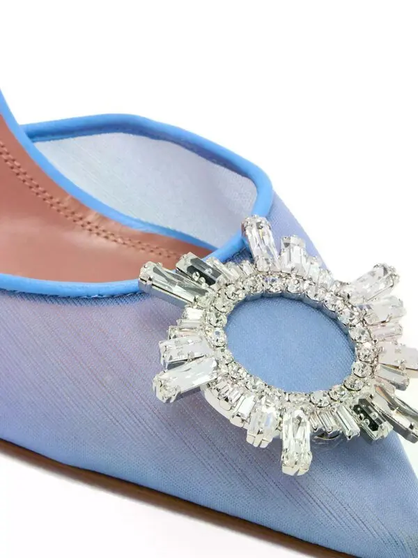 Amina Muaddi Begum Pumps - Blue