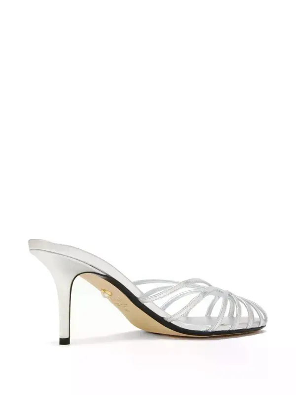ALEVI MILANO 75mm Leather Mules