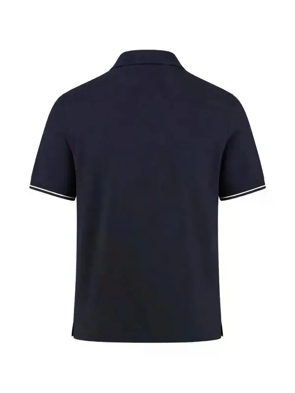 C.P. COMPANY Logo-patch Polo Shirt