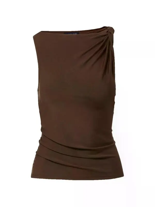 Veronica Beard Otessa Gathered-detail Tank Top