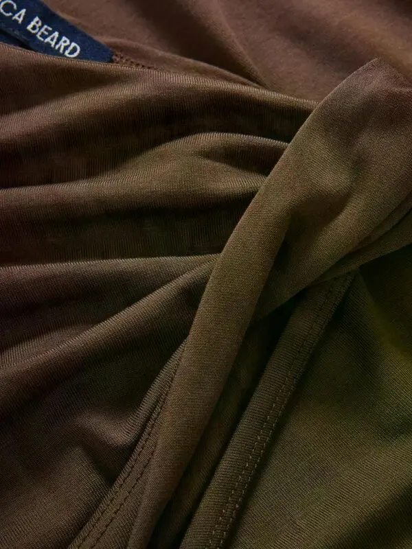 Veronica Beard Otessa Gathered-detail Tank Top