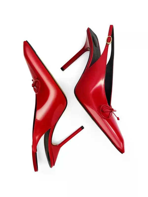 Jacquemus High Cubisto Slingback Pumps