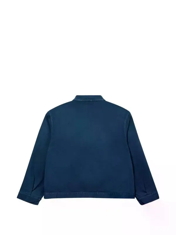 A.PRESSE Zip-up Twill Jacket